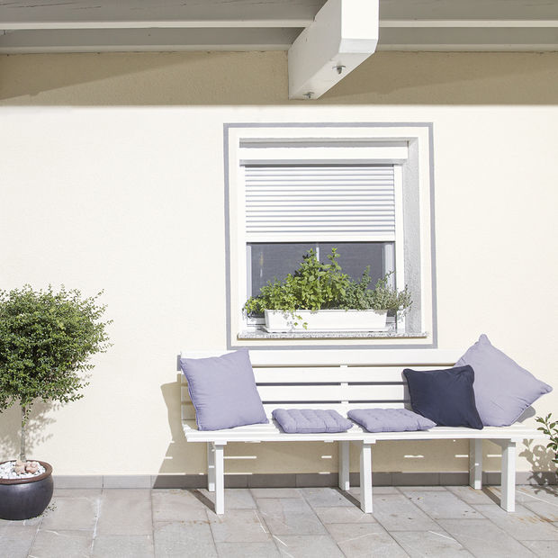 Roller shutter - NOVA - HELLA - metal / matte / window