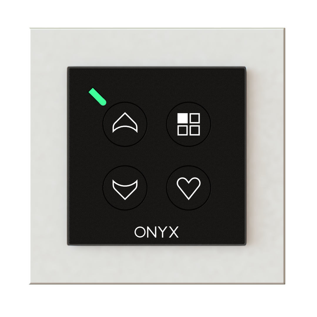 Roller shutter switch - HELLA - for blinds / push-button / recessed