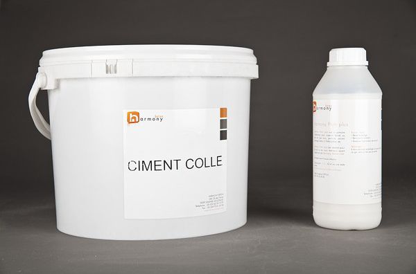 Smoothing mortar - KIT CIMENT COLLE - Harmony béton - for masonry ...