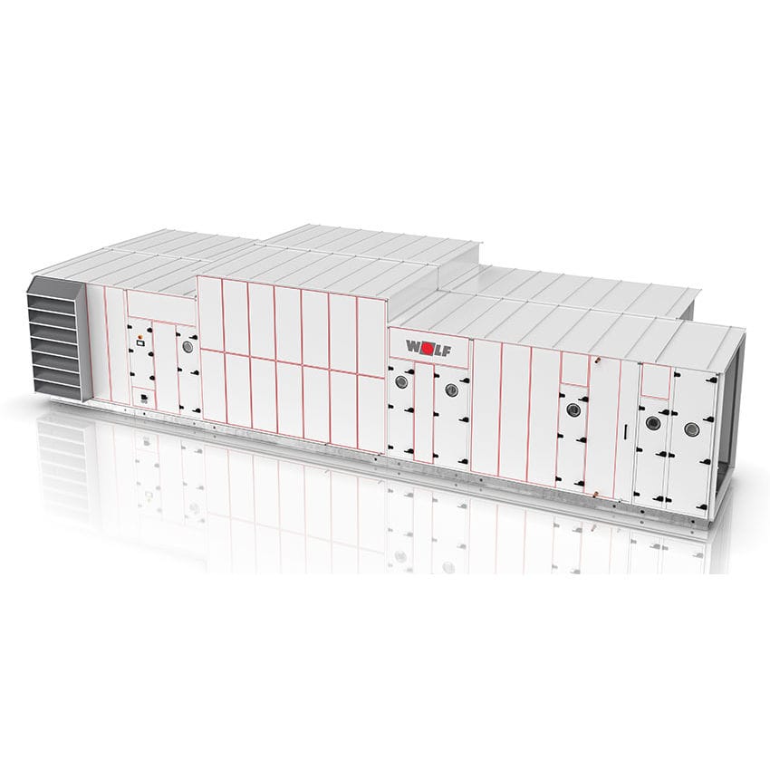 Commercial air handling unit - KG FLEX SERIES - WOLF - industrial / compact