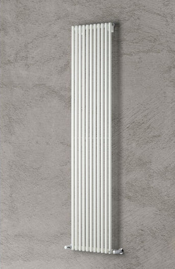 Hot water radiator - PERLA - BRANDONI - contemporary / metal / wall-mounted