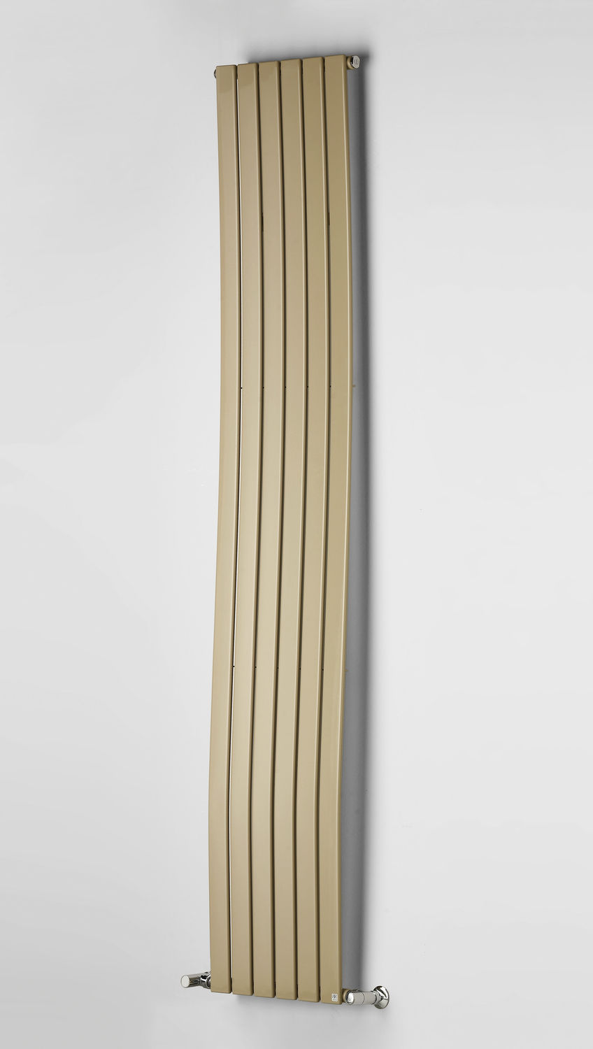 Hot water radiator - PRAGA - BRANDONI - contemporary / metal / wall-mounted