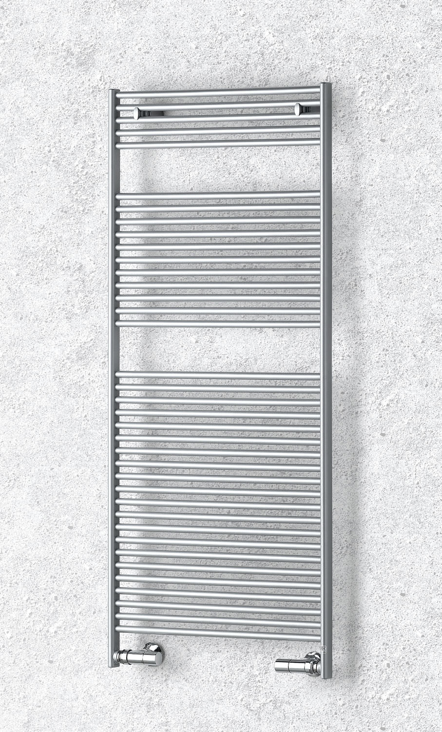 Hot water towel radiator - RUBINO - BRANDONI - contemporary / metal ...