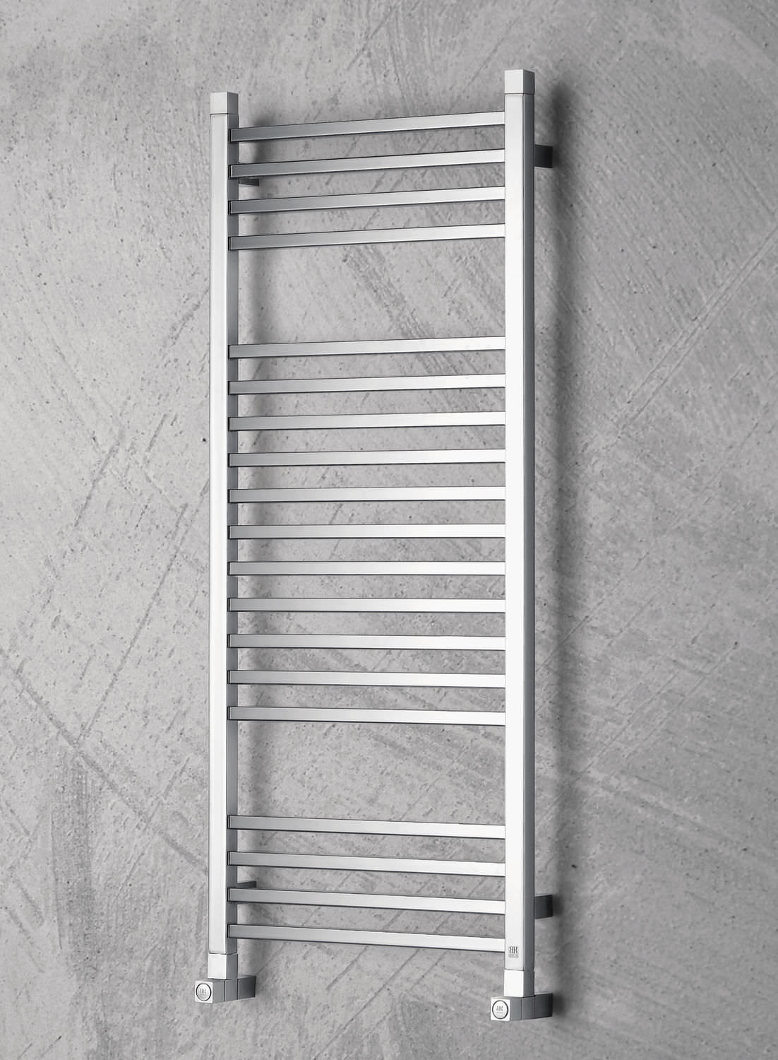 Hot water towel radiator - QUADRO DESIGN - BRANDONI - contemporary ...