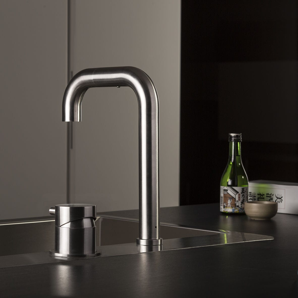 Countertop mixer tap - TIDE OVER 94074 - MINA Rubinetterie - stainless ...