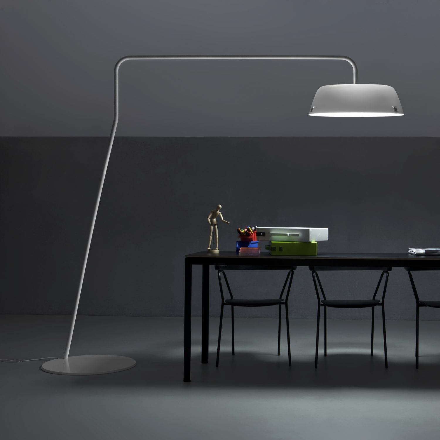 Floor-standing lamp - BORDERLINE - VERTIGO BIRD d.o.o. - metal ...