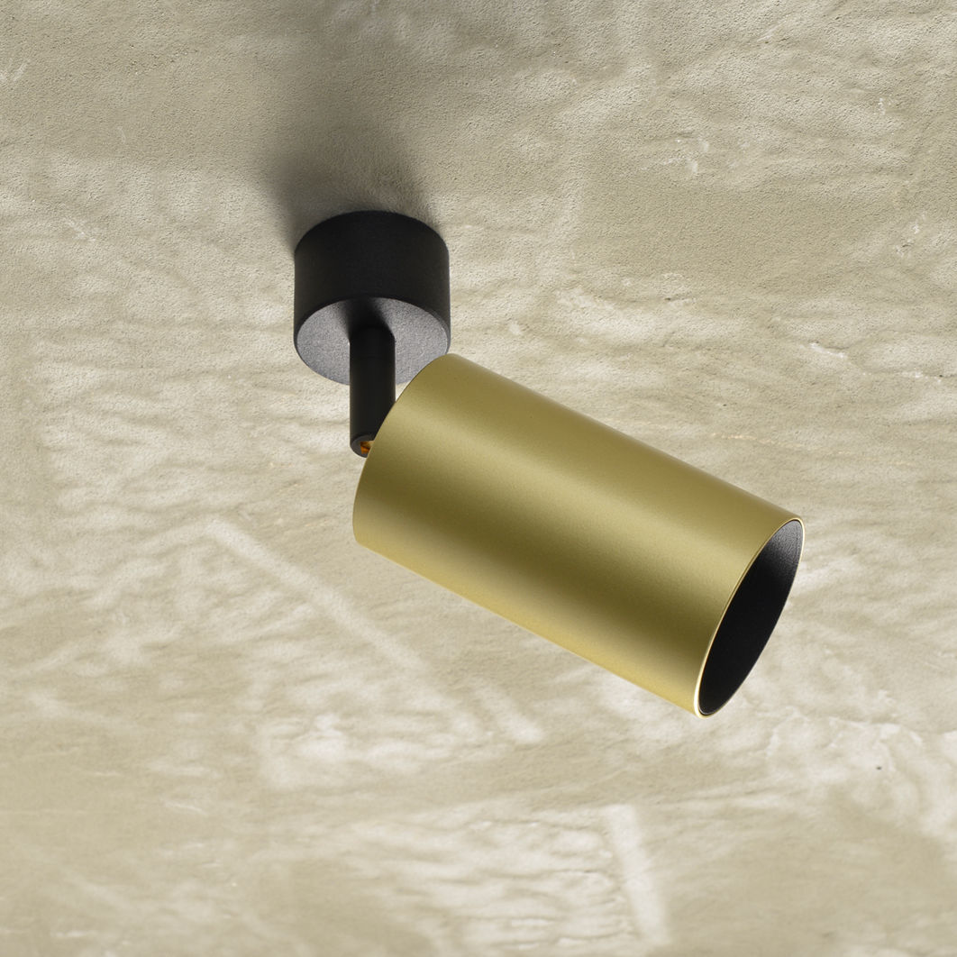 Ceiling-mounted spotlight - MINI CANOPY - Andcosta - LED / round / IP20