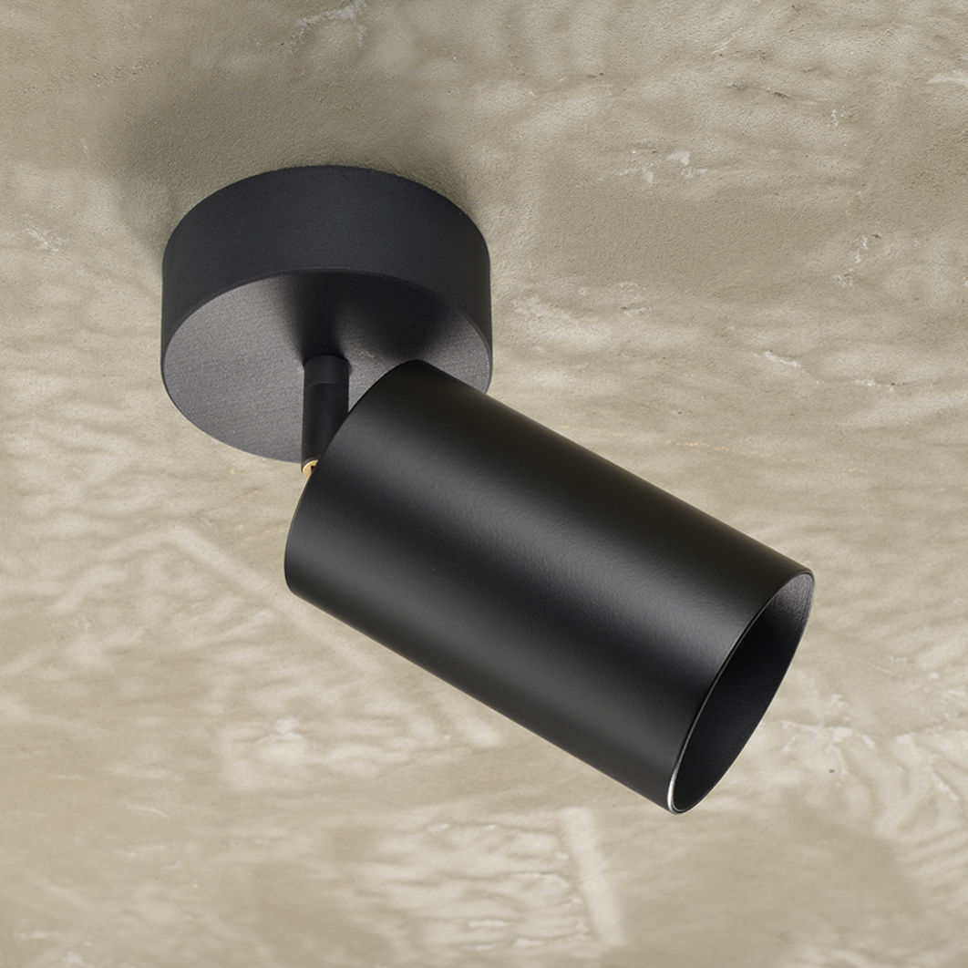 Ceiling-mounted spotlight - cyl 75 - Andcosta - wall-mounted / LED / round