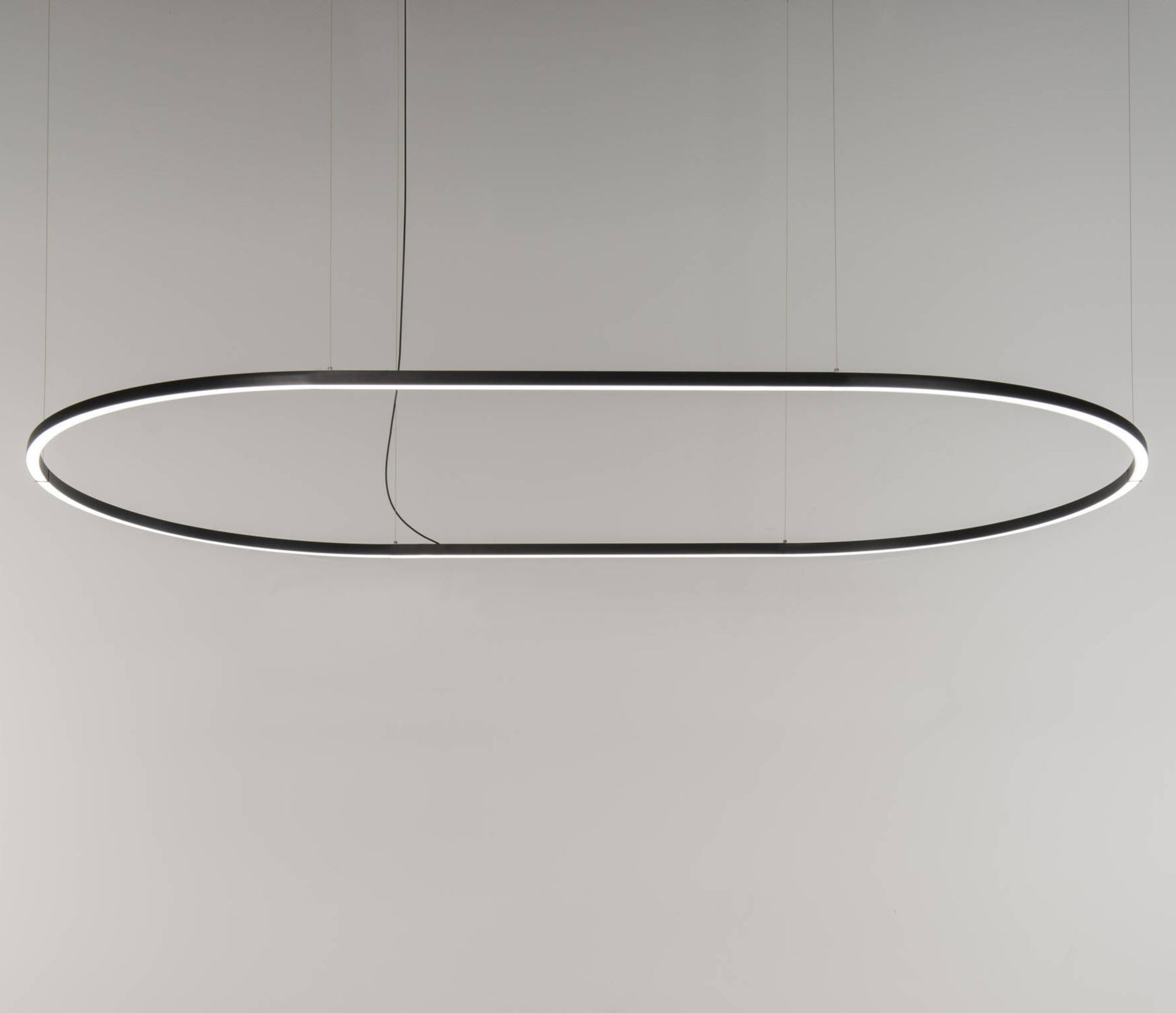 Oval light fixture - daytona S900X2000 - Andcosta - hanging / LED / IP20
