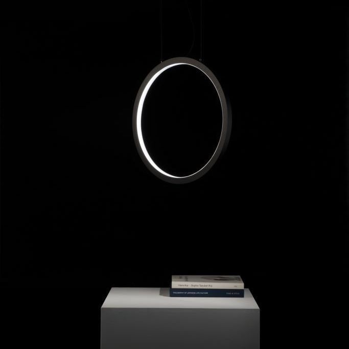 Hanging light fixture - circus round vertical S500 v2 - Andcosta - LED ...