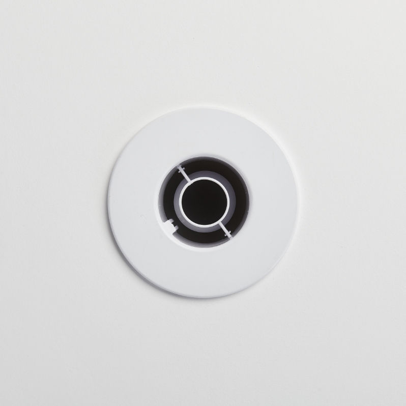 Ceiling air vent - Invisible.AC Ltd - plastic / round / linear