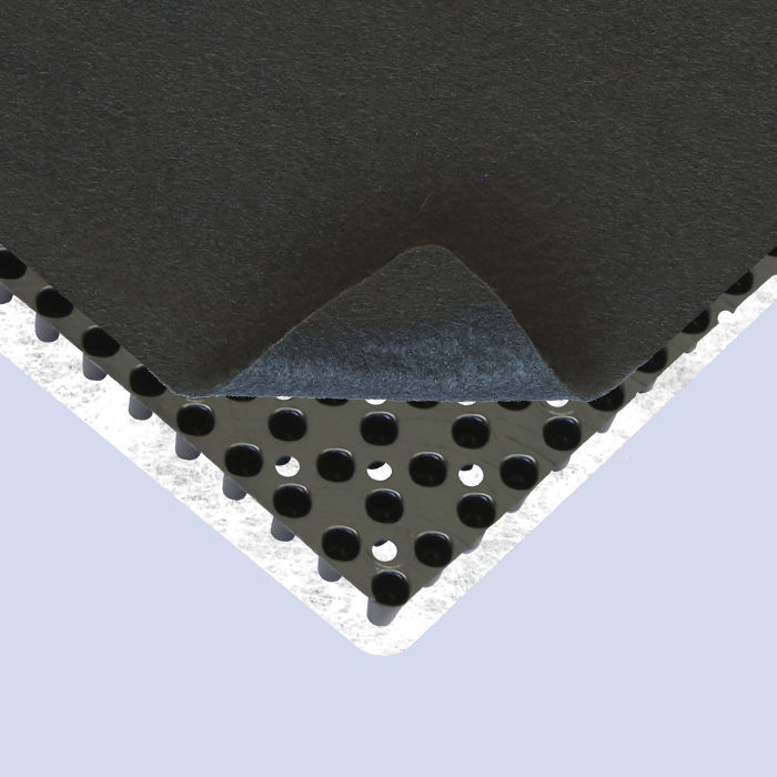 Drainage geocomposite - ND 4+1h Drainage System - Nophadrain ...