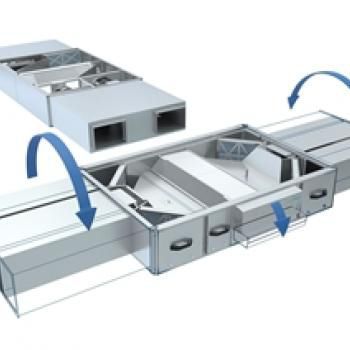 Commercial heat recovery unit - XBOXER XBC SERIES - Nuaire - for office ...