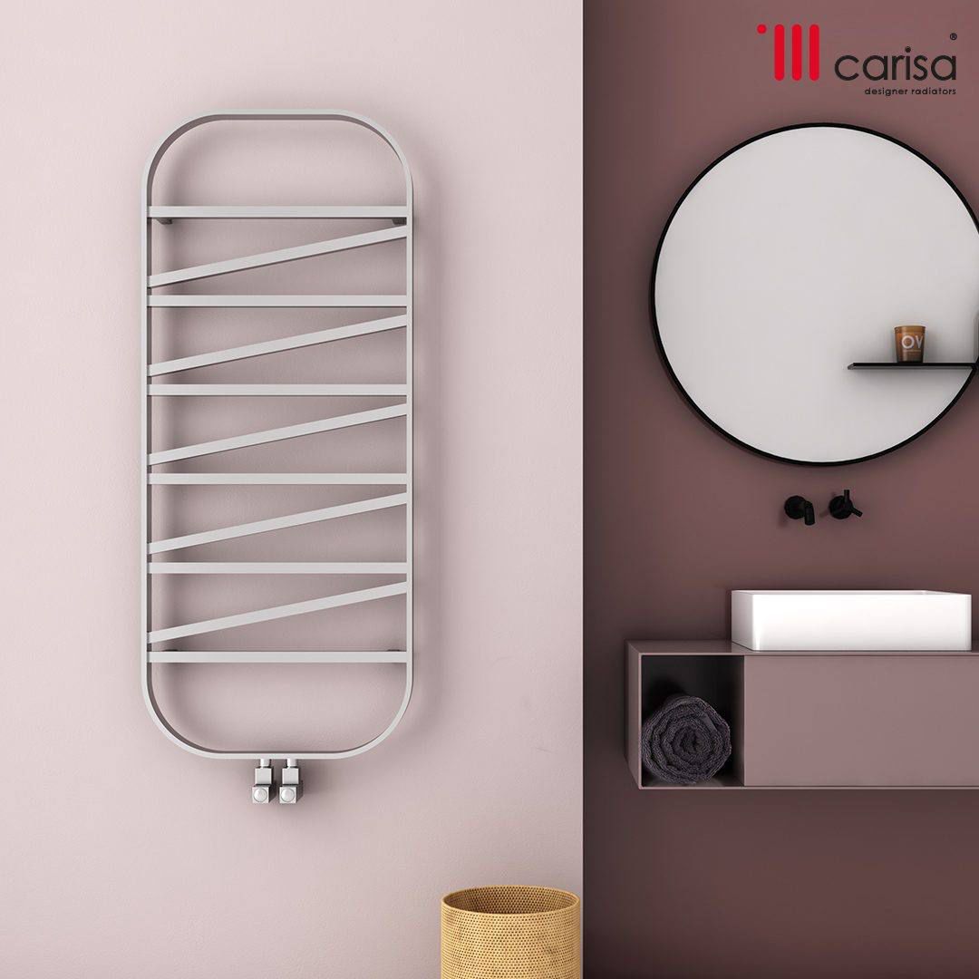 Hot water towel radiator - SOFTY - Carisa Designer Radiators - 501 w ...