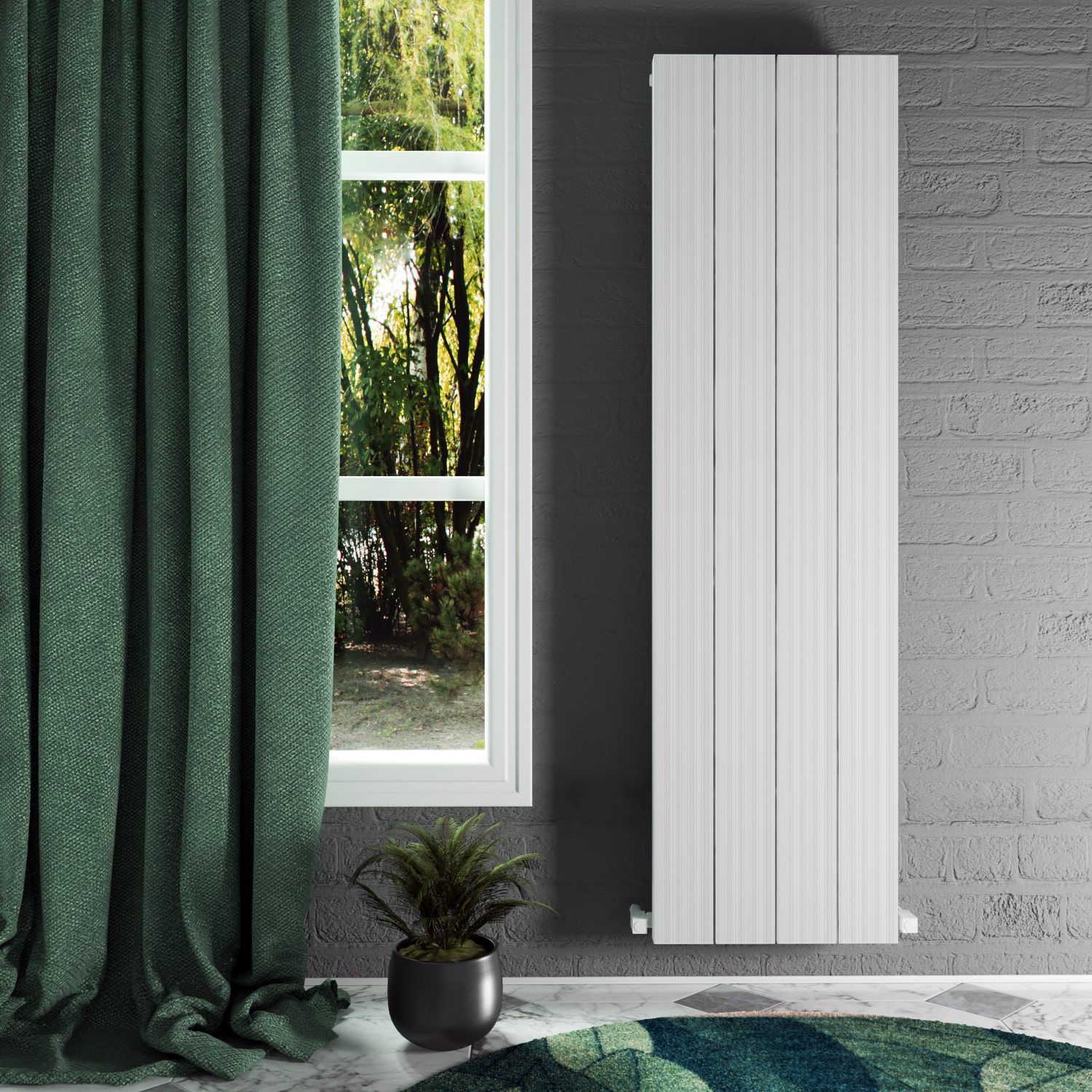 Hot water radiator - ELVINO - Carisa Designer Radiators - 751 w...1000 ...