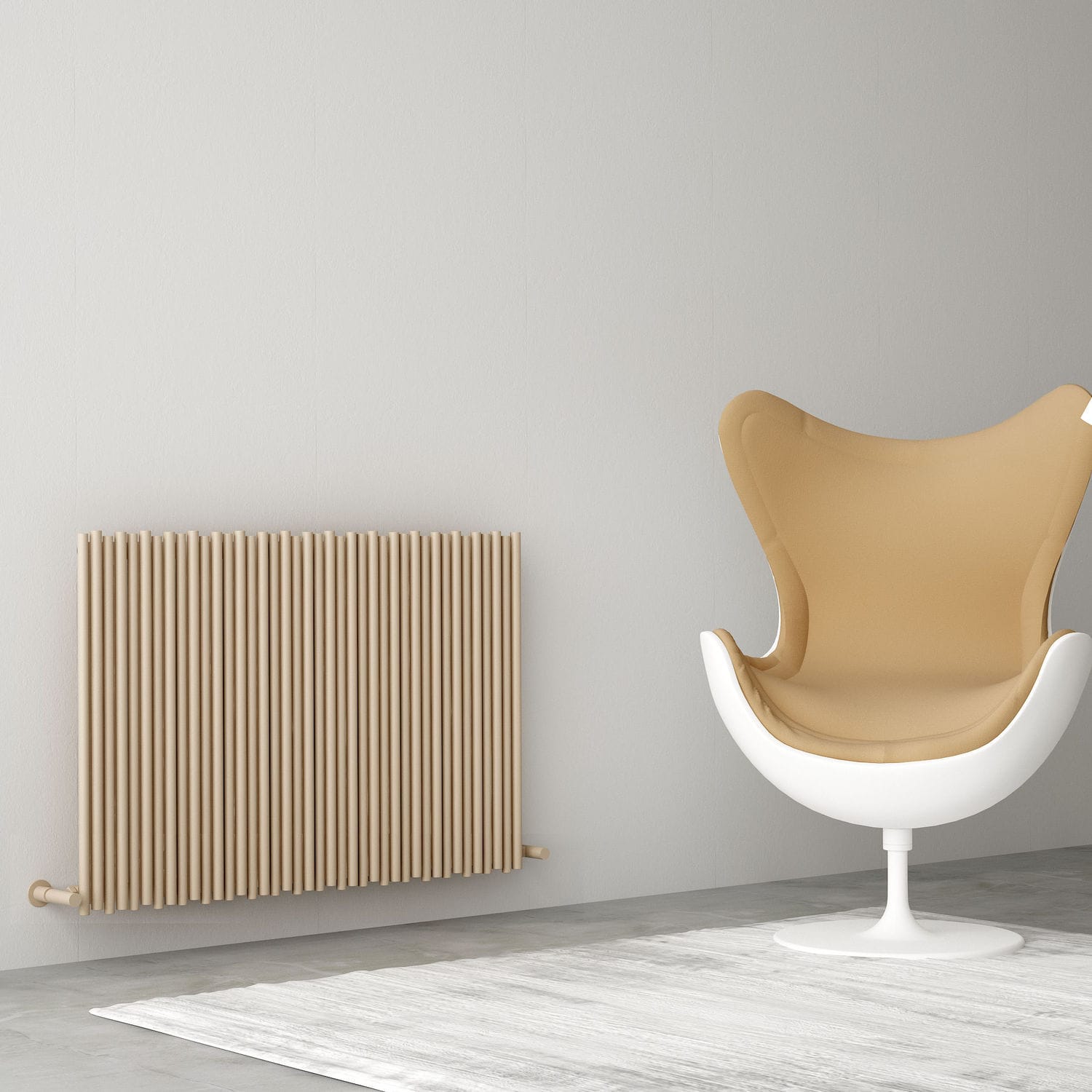 Hot water radiator - PIPETTE - Carisa Designer Radiators - 751 w...1000 ...