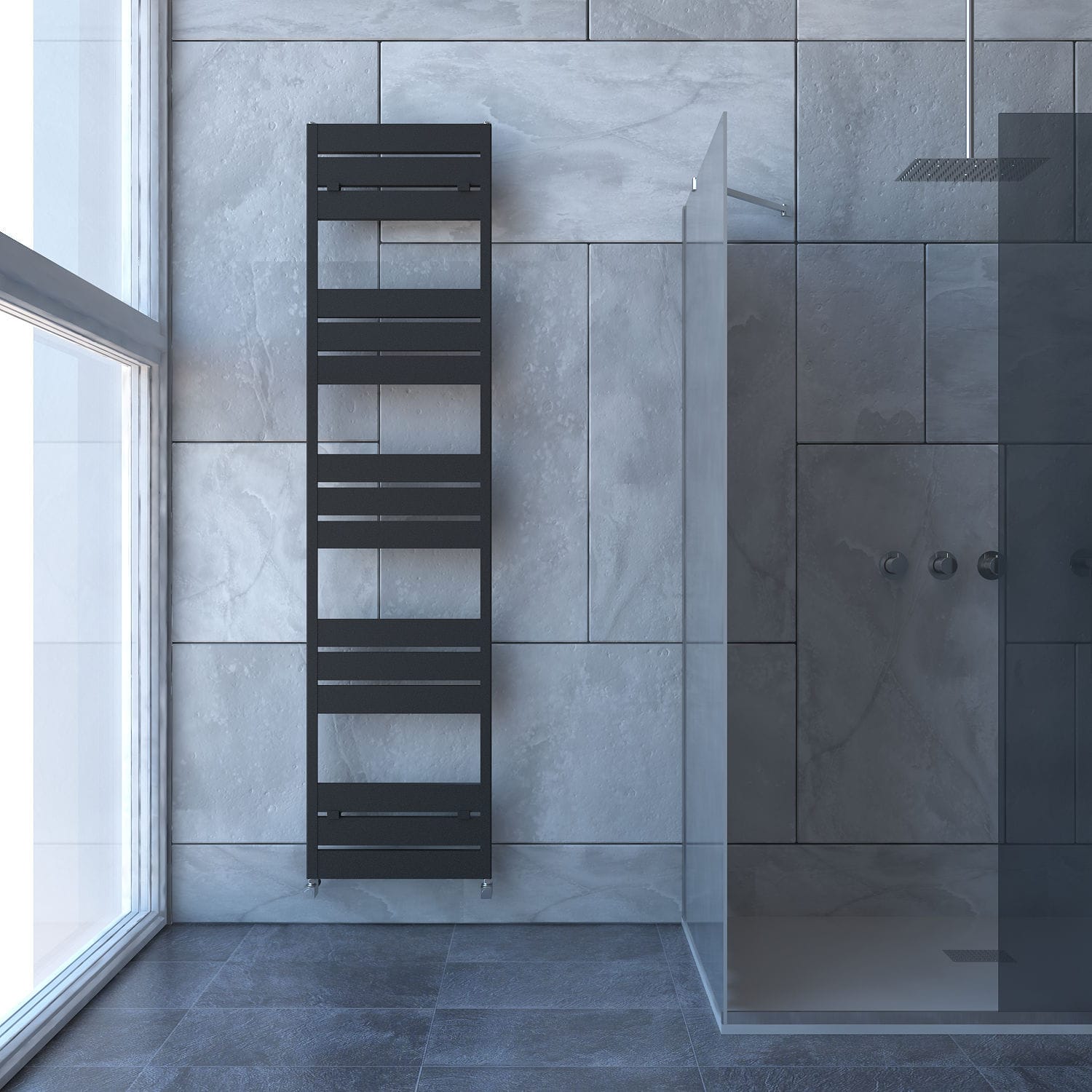 Hot water towel radiator - MACK BATH - Carisa Designer Radiators ...