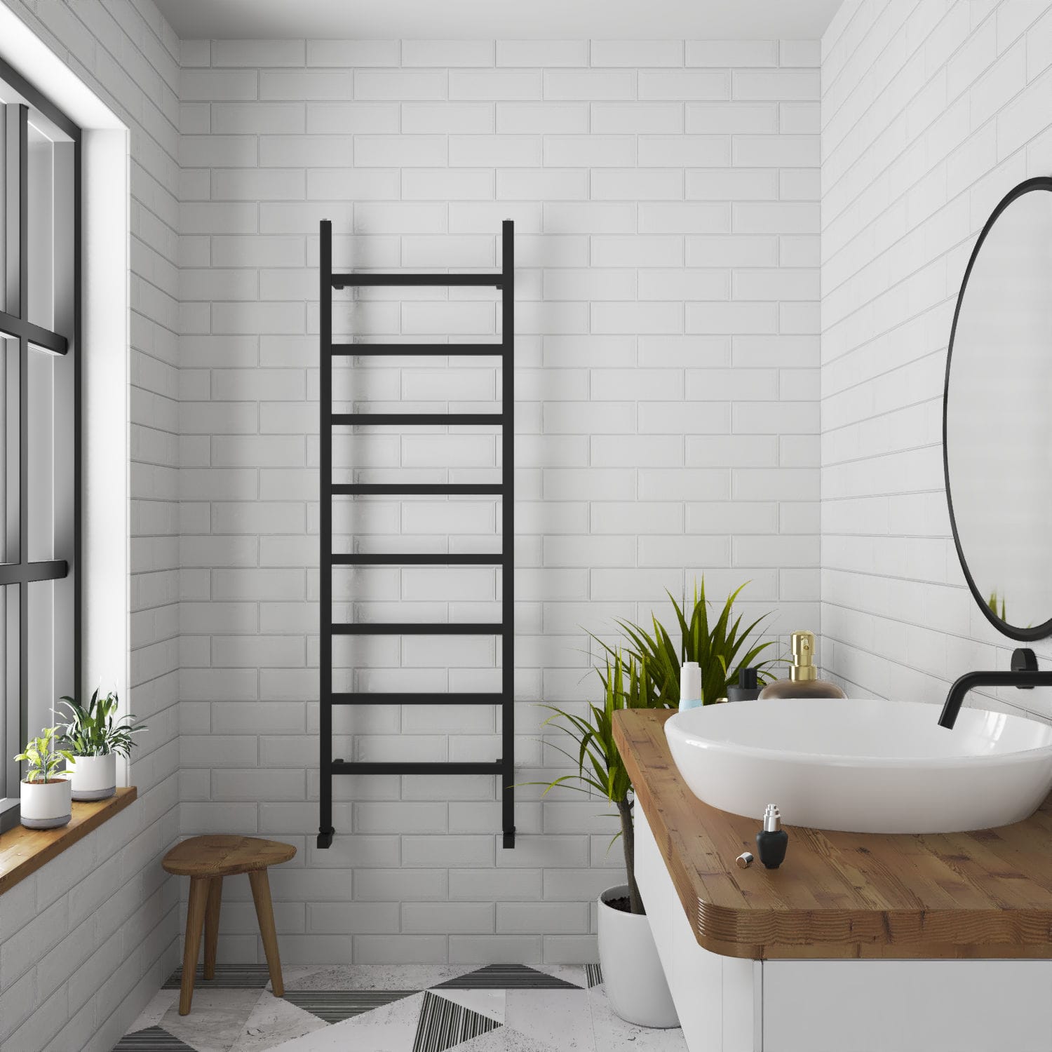 Hot water towel radiator - MAYA - Carisa Designer Radiators - electric ...