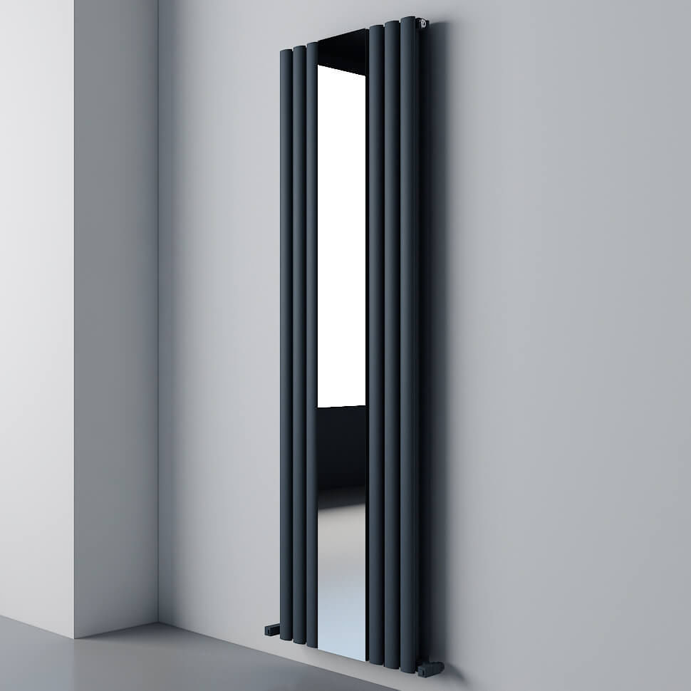 Hot water radiator - TALLIS MIRROR - Carisa Designer Radiators - 1001 w ...