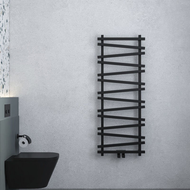 Hot water towel radiator - VIVEK - Carisa Designer Radiators ...