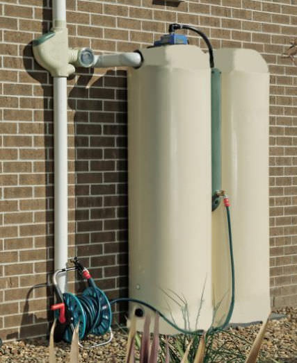 Home rainwater recovery kit - SLIM-LINE - Tower Tank Systems