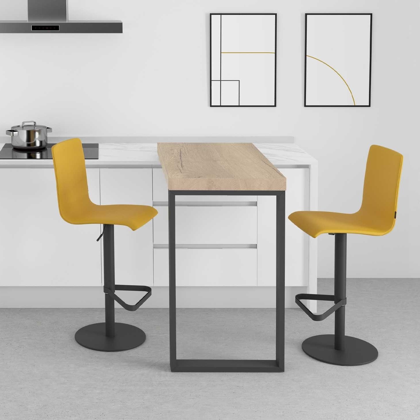 Contemporary bar chair - PALMA - Cancio - indoor / fabric / wooden
