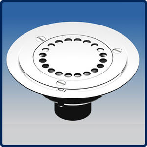 Stainless steel floor drain - SERIES GMP: C1040GMP - Caggiati Maurizio ...