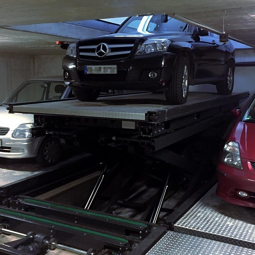 Platform parking system - SQUAREPARKER - Nussbaum Parking