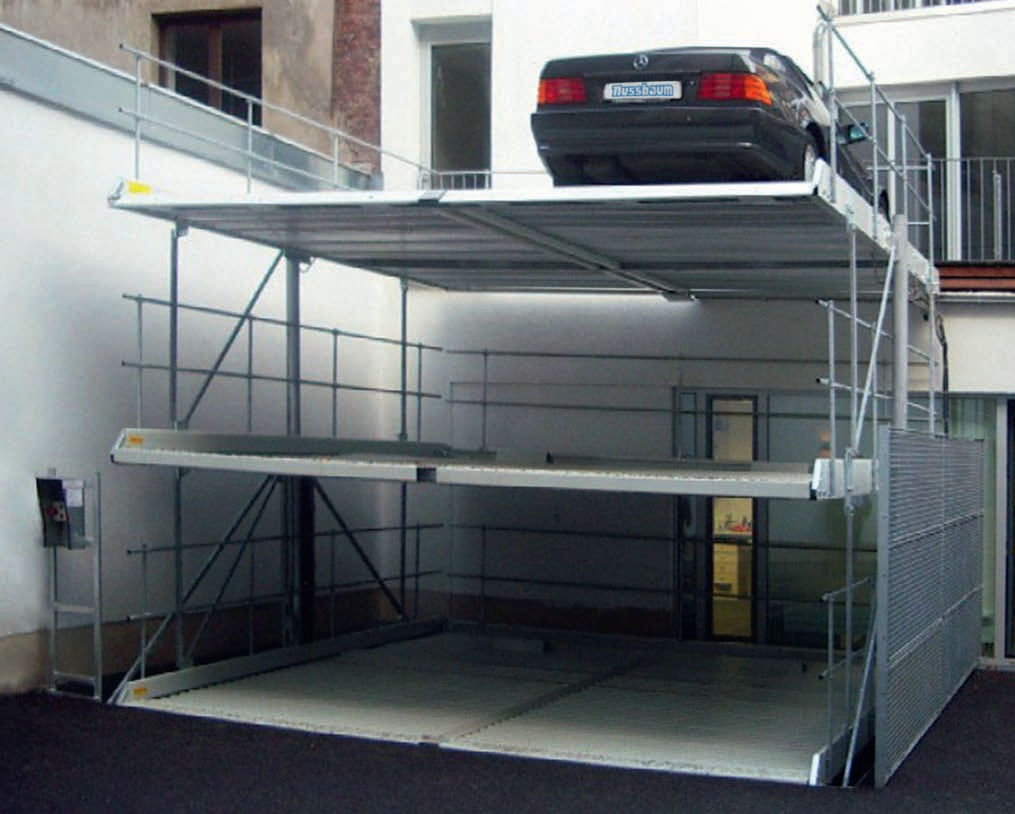 Mechanical parking platform - Liftparker N4403 - Nussbaum Parking