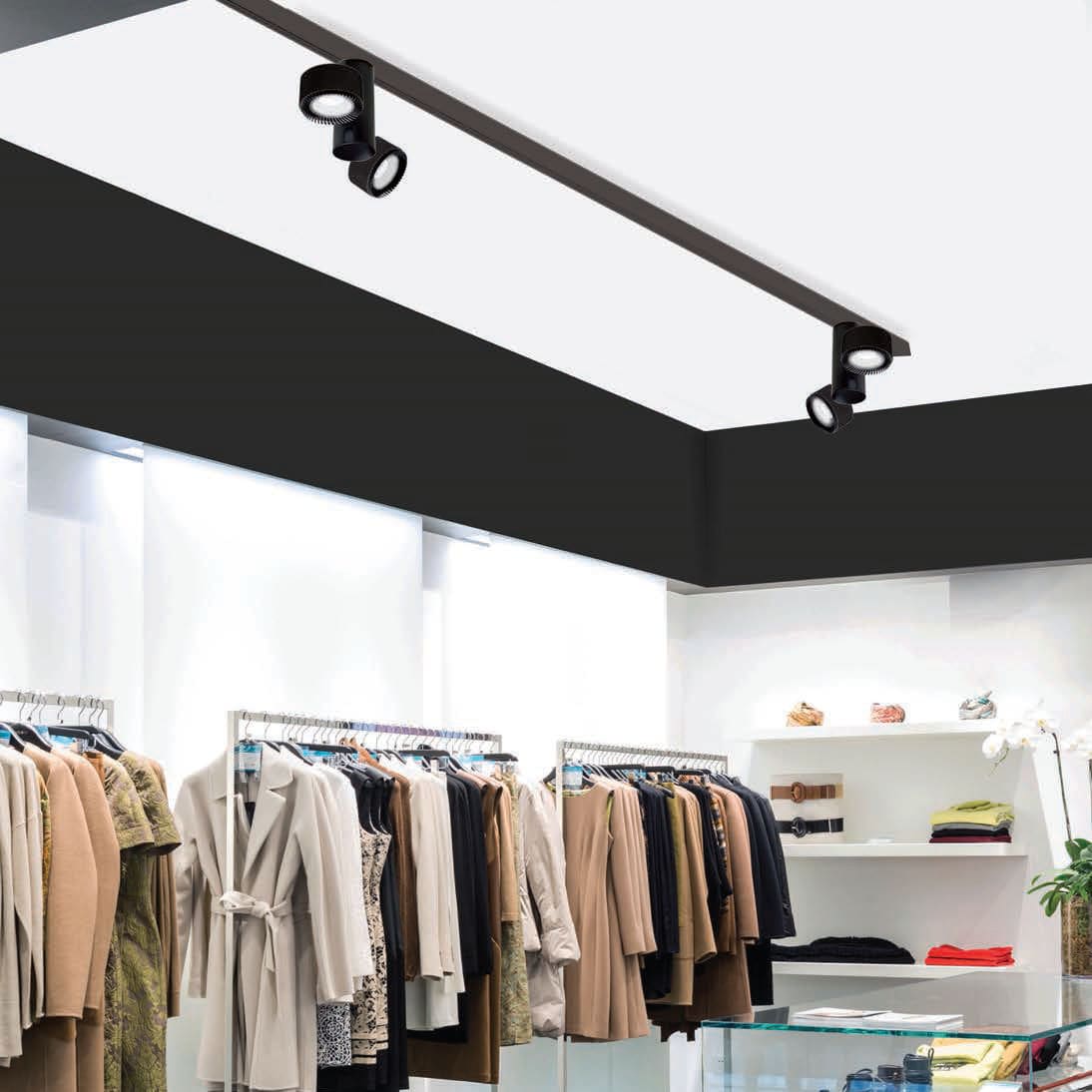 LED track light - LUK BELUGA - BPM Lighting - round / aluminum / commercial