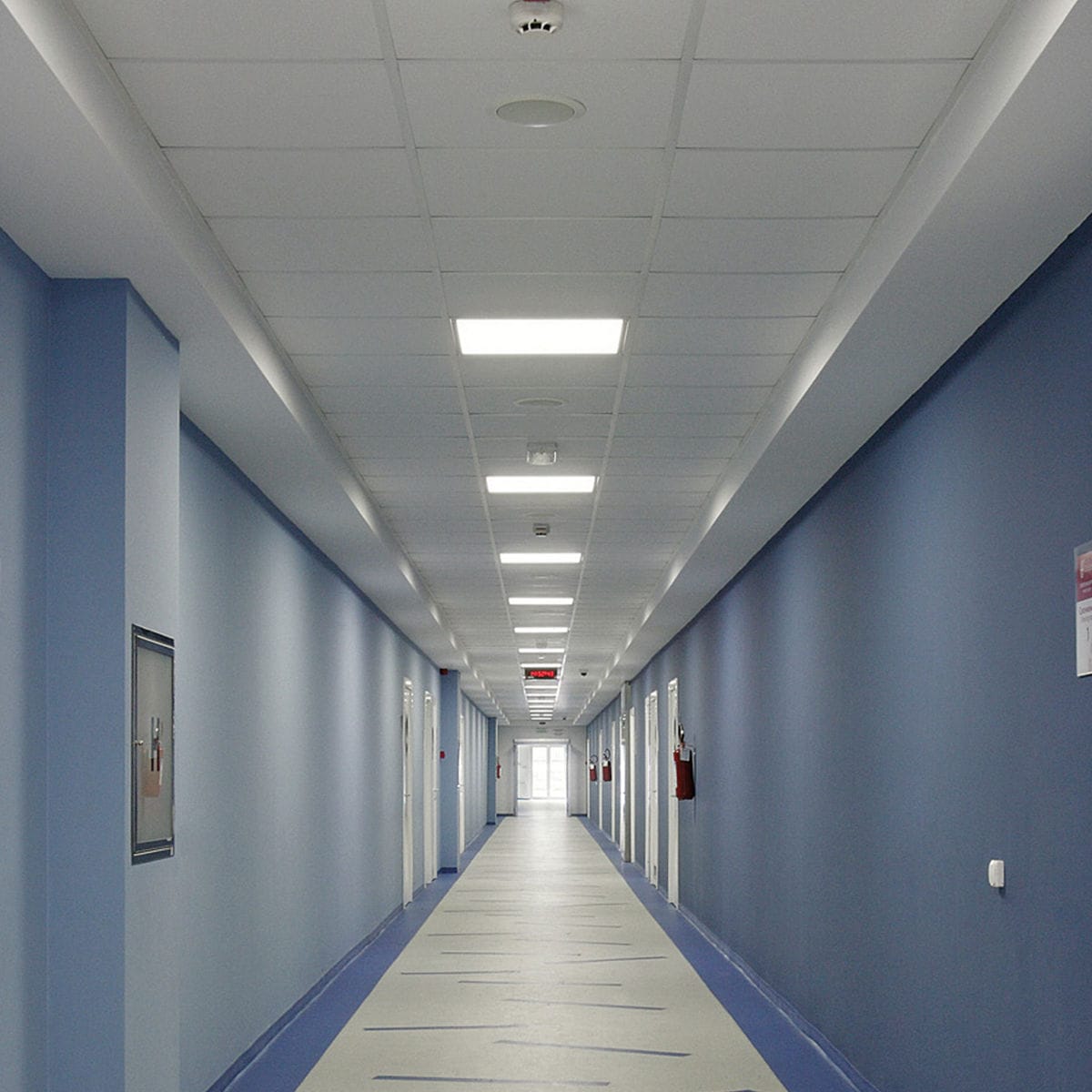 Recessed ceiling light fixture - ASTRA CDP - Buck d.o.o. - LED / square ...