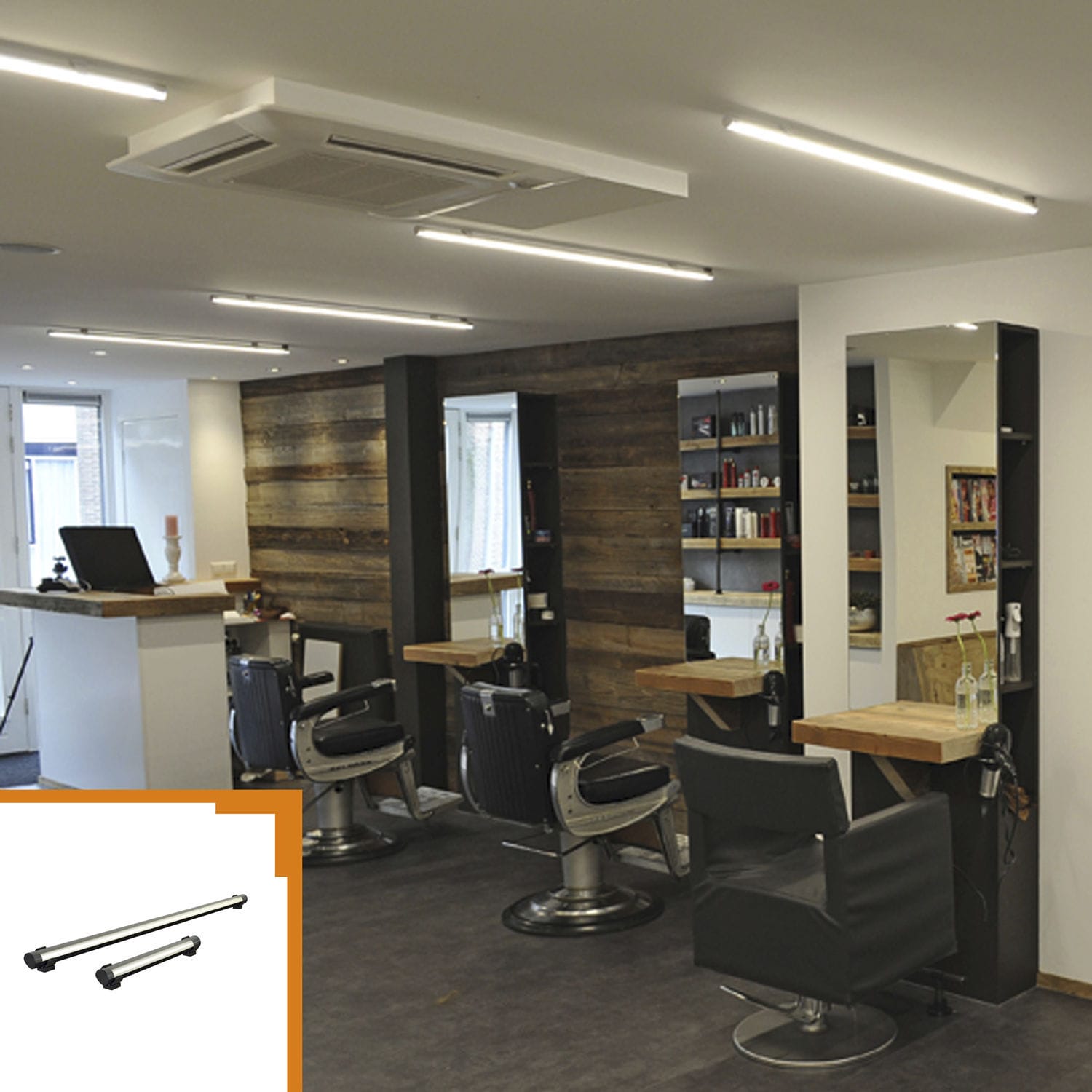 Surface-mounted light fixture - LINA CLIP DF - CLS LED - LED / linear ...