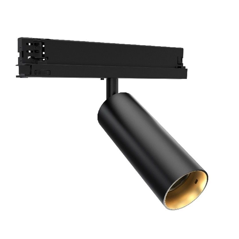 LED track light - MAXI OCCULAR - Ecoled - round / metal / commercial