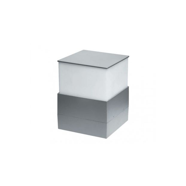 Garden bollard light - CUBE - Gallis SA - contemporary / cast aluminum ...