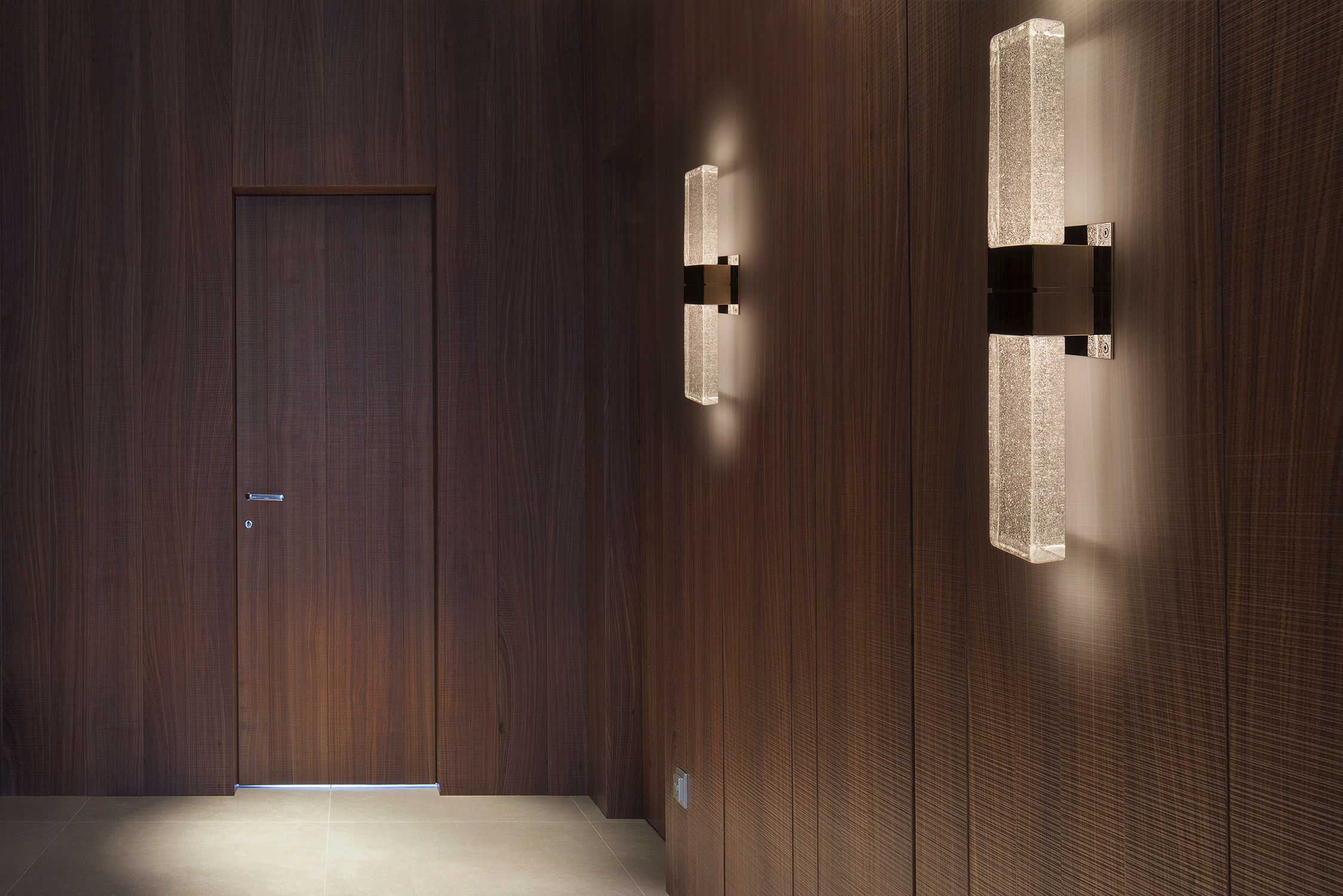 Contemporary wall light - GRAND PAPILLON DUO - MASSIFCENTRAL - glass ...