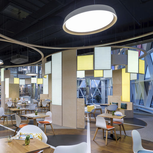 Hanging light fixture - BEAM ME UP (FLAT) G3/P3 - Lightnet GmbH - LED ...