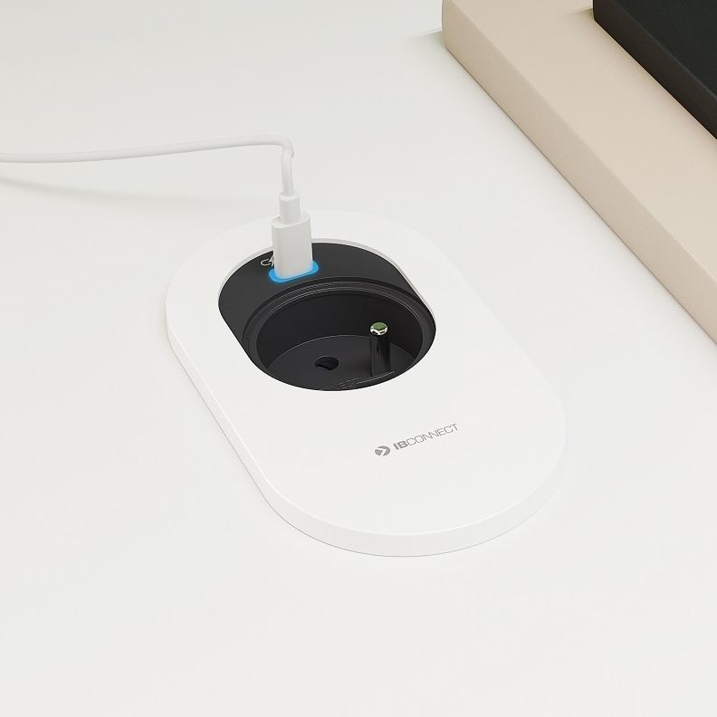 Power socket - ORBIT - IB-connect - USB / desk / for furniture