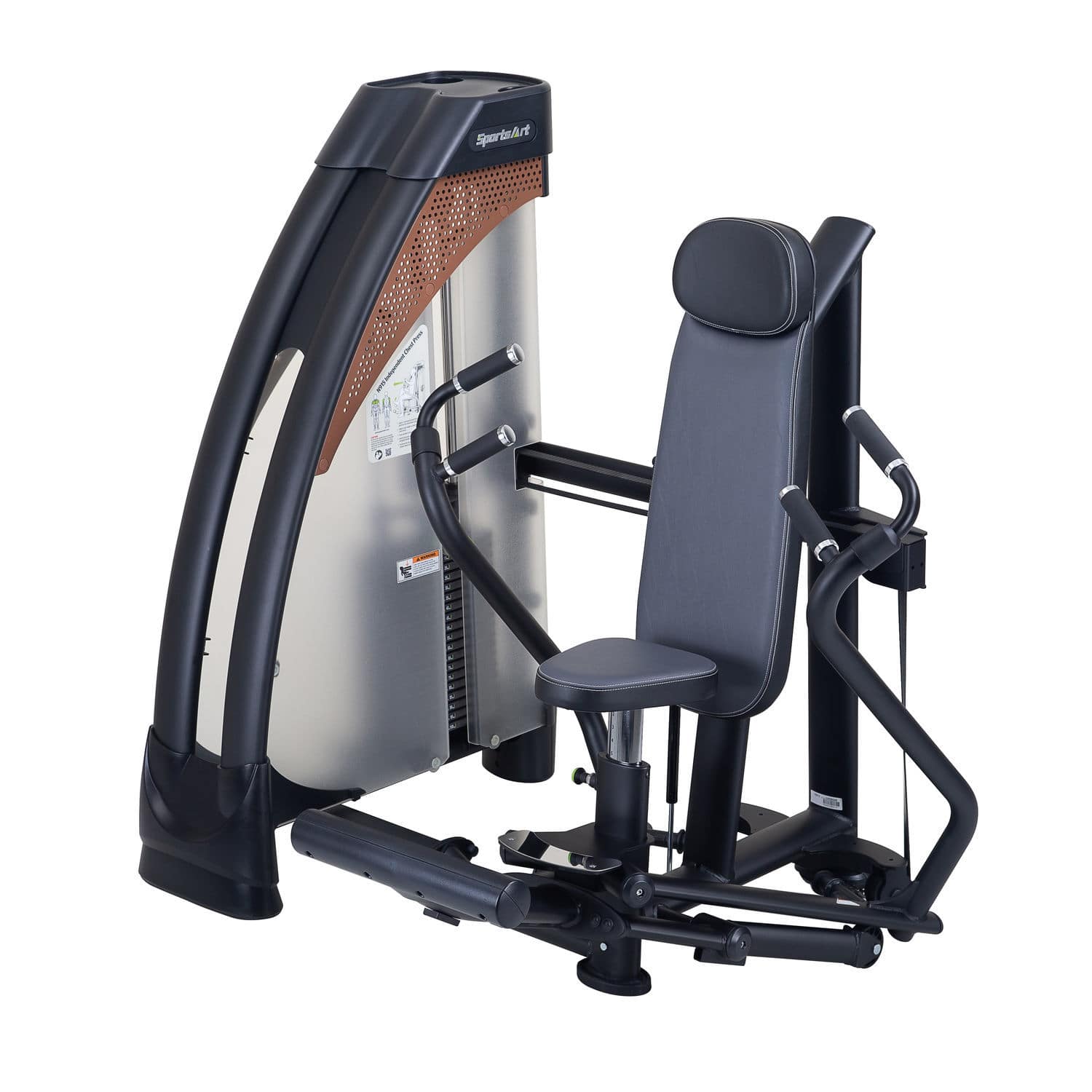Chest press weight training machine - N915 - SportsArt Fitness - indoor ...