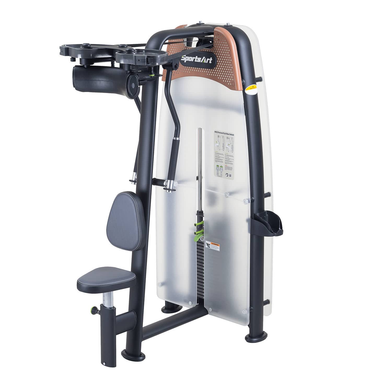 Chest press weight training machine - N922 - SportsArt Fitness - indoor ...