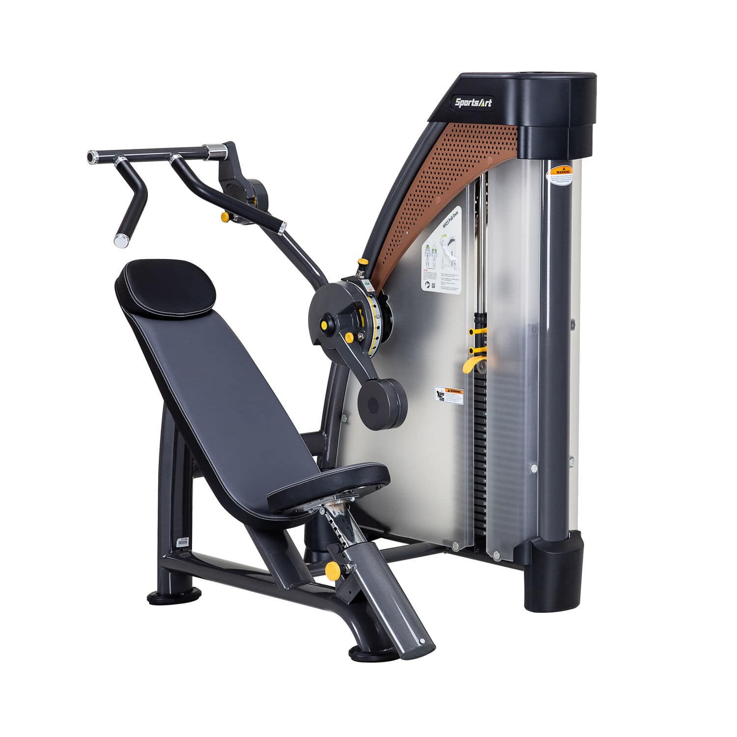 Back extension weight training machine - N923 PULLOVER - SportsArt ...