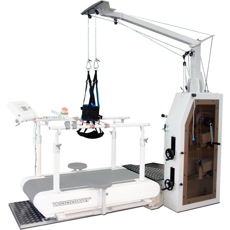 Programmable treadmill - LOKO STATION - Woodway - medical