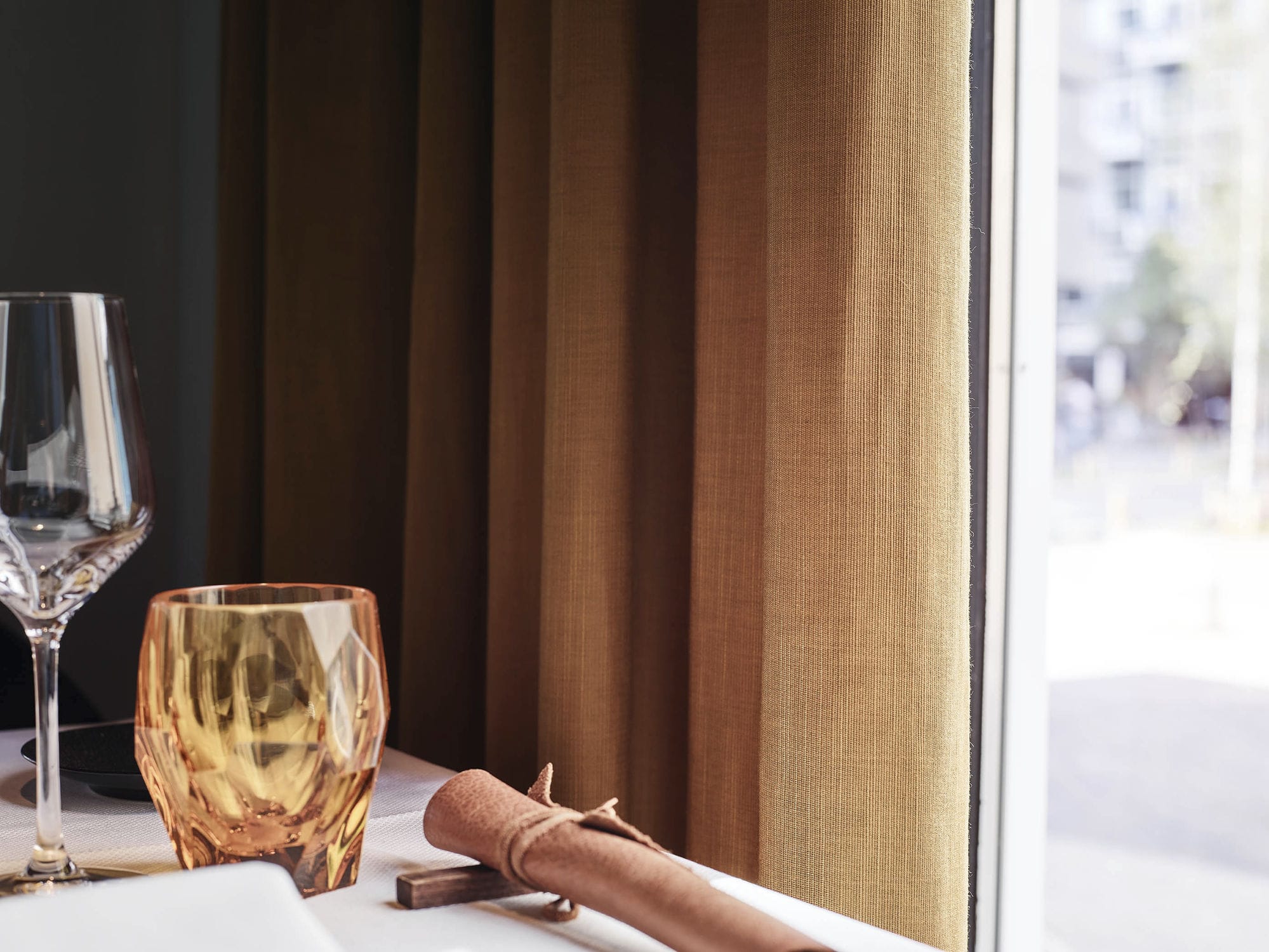 Curtain fabric - MASTERLY CS - KOBE INTERIOR FABRICS - plain / Trevira ...