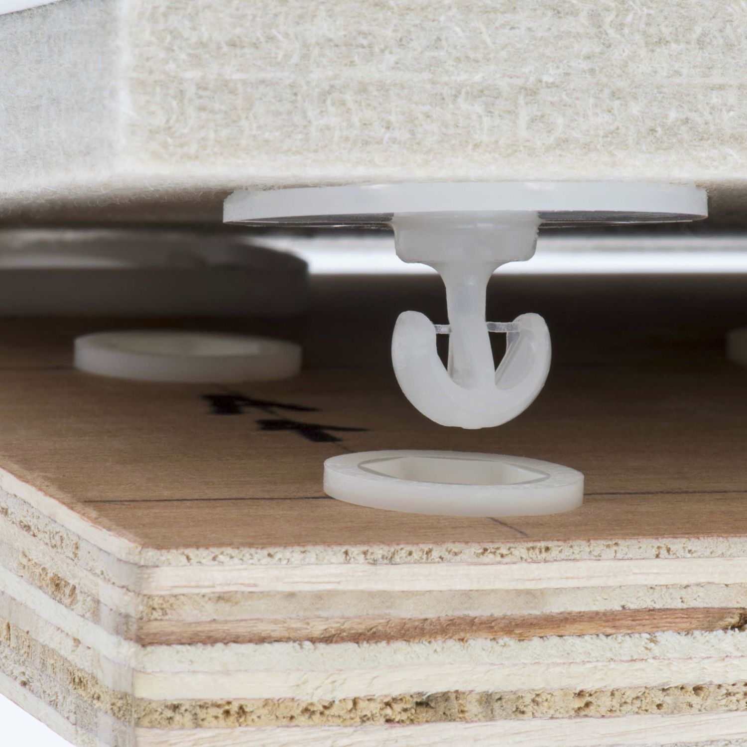 Copolymer fastening system - PC-SM1AC - FASTMOUNT - for panels / for ...