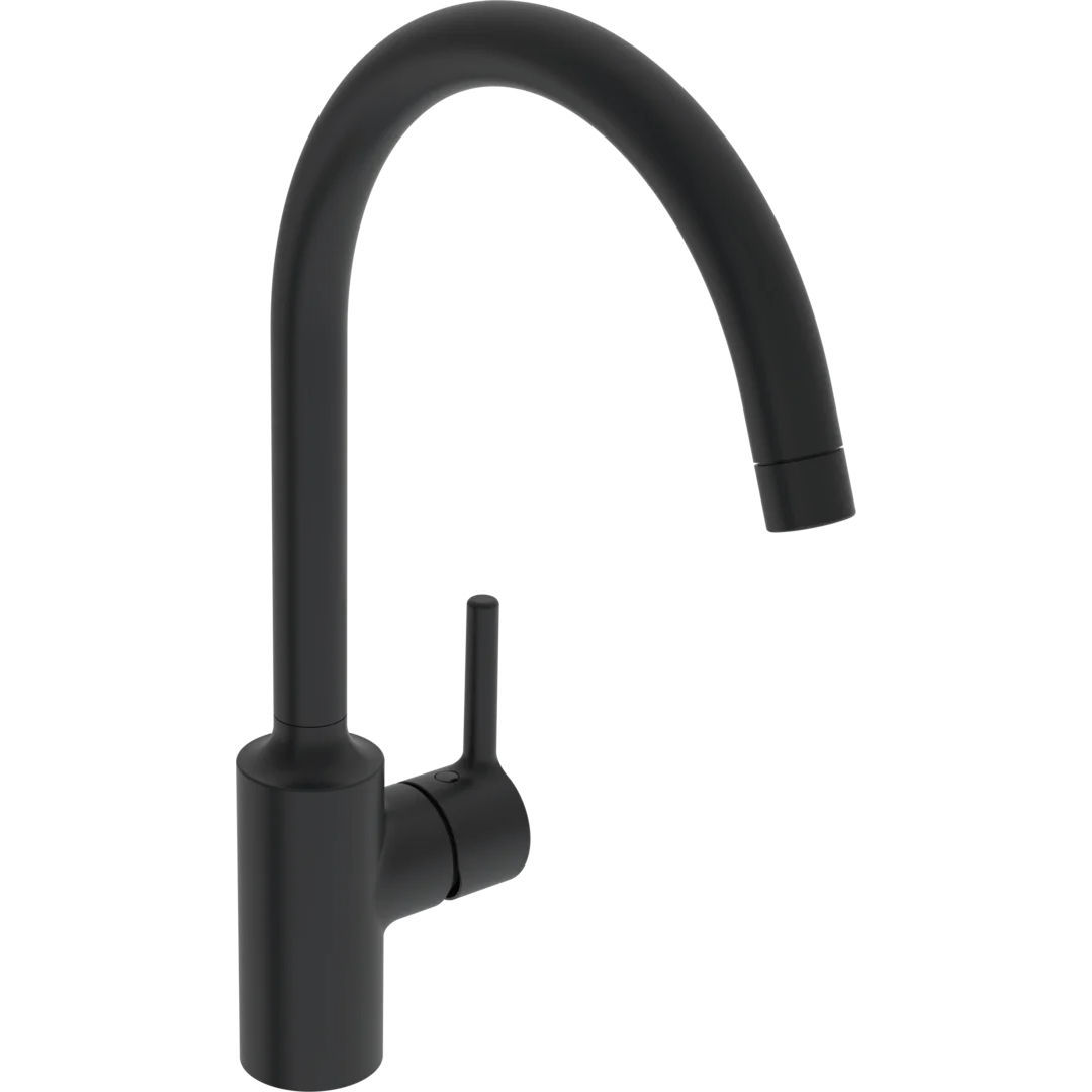Countertop mixer tap - HANSAVANTIS - HANSA - metal / kitchen / 1-hole