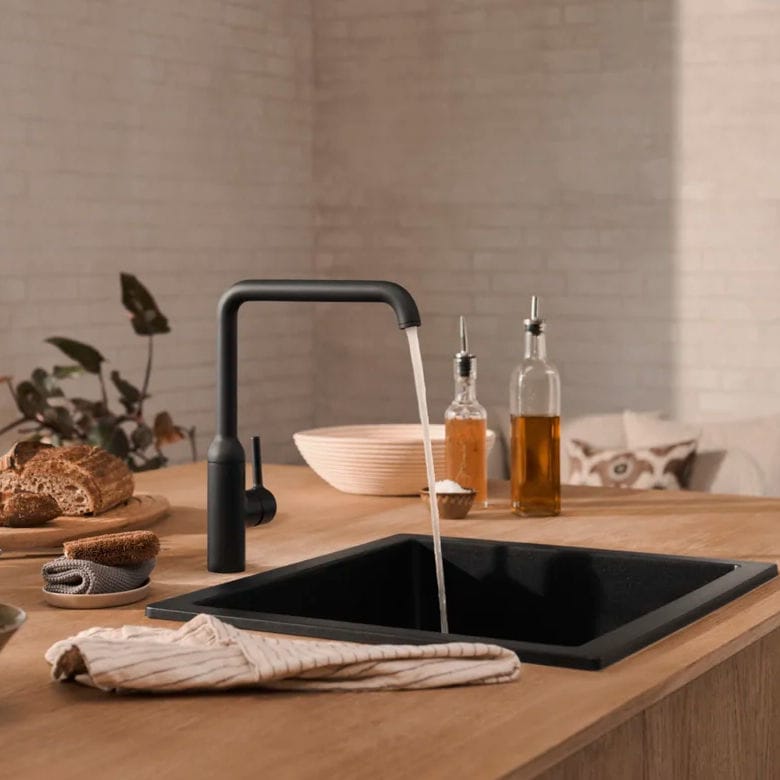 Countertop mixer tap - HANSAVANTIS STYLE - HANSA - metal / kitchen / 1-hole