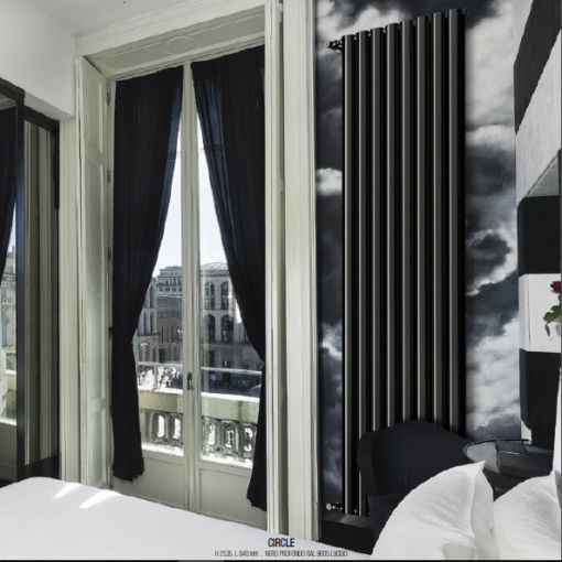 Hot water radiator - CIRCLE - K8 Radiatori - 0...500 w / contemporary ...