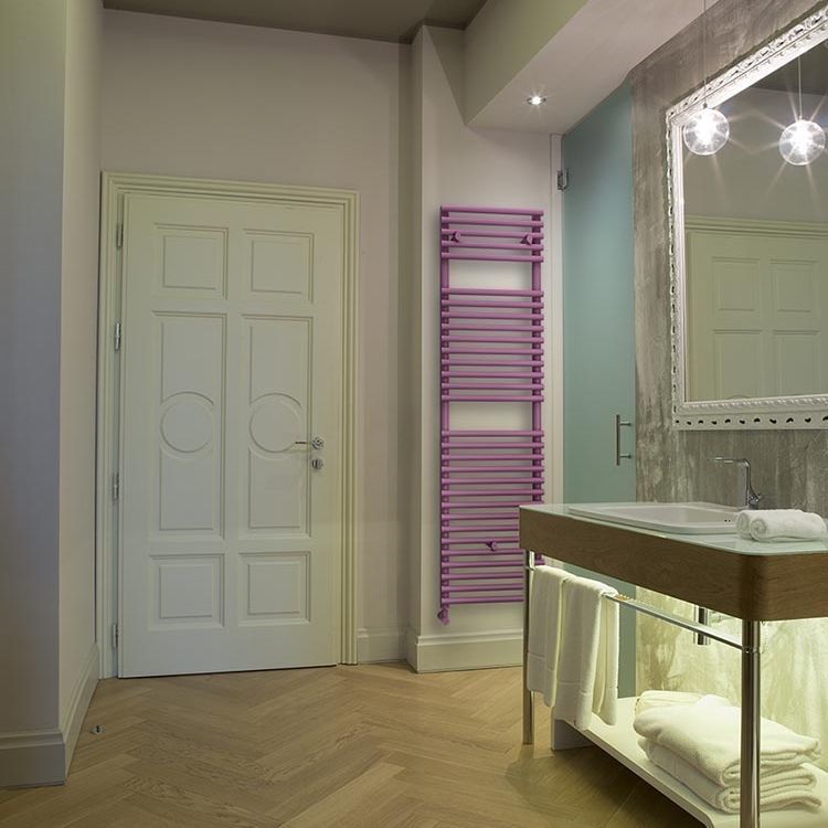 Hot water towel radiator - ROUND S - K8 Radiatori - 0...500 w / 501 w ...