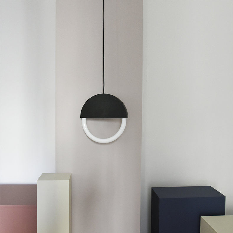 Pendant lamp - PERCENT - ENO STUDIO - stainless steel / contemporary ...