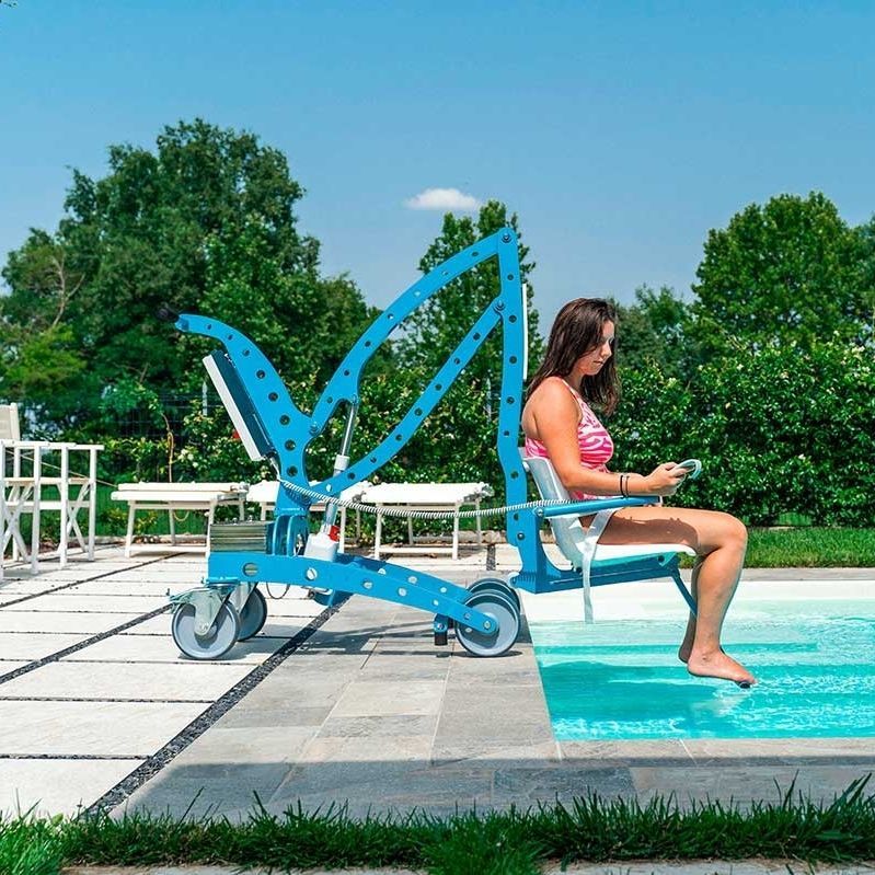 Mobile pool lift - ECOPOOL - Digi Project - for people with reduced ...