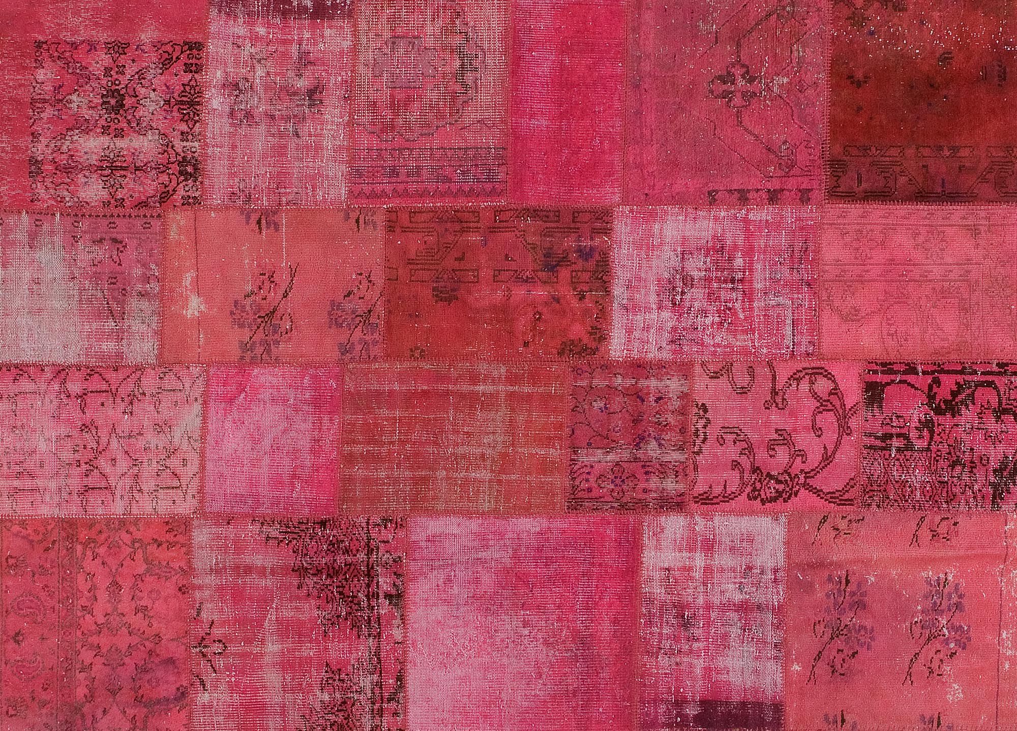 Contemporary rug - DPW 7982 - Golran - patchwork / wool / cotton